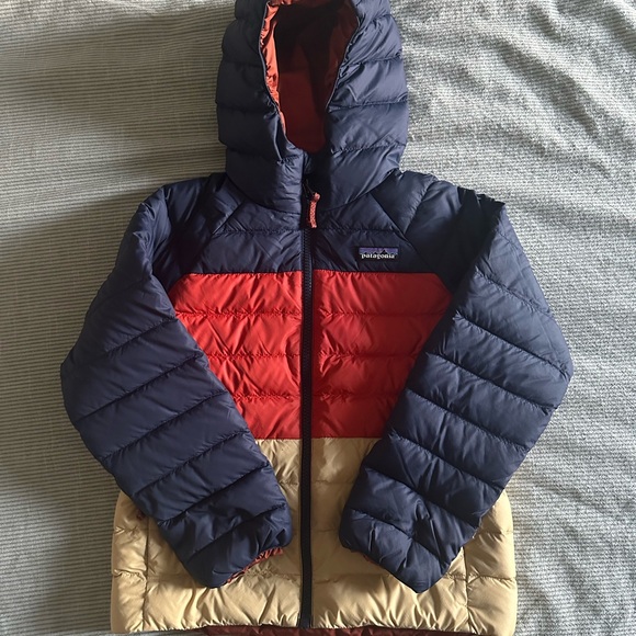 Patagonia | Jackets & Coats | Patagonia Kids Colorblock Puffer Jacket ...